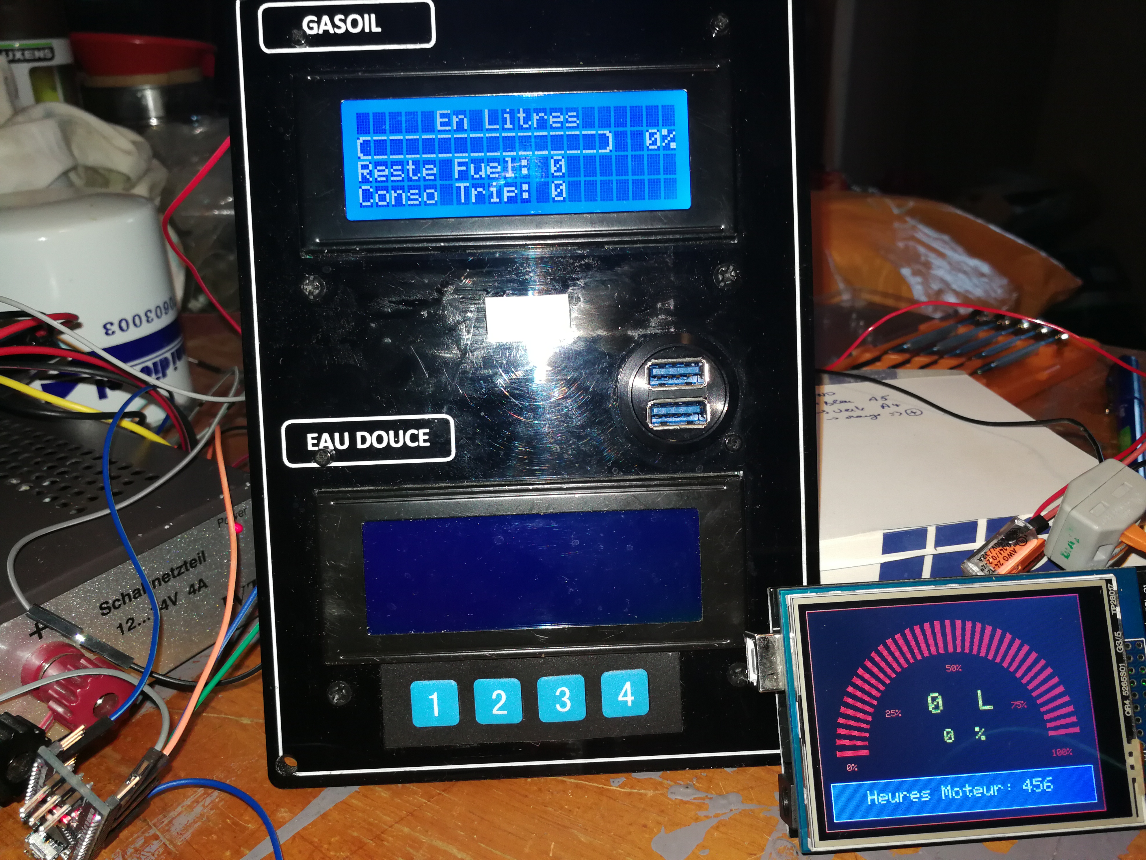 SCHNAPS - Arduino : Jauge FUEL