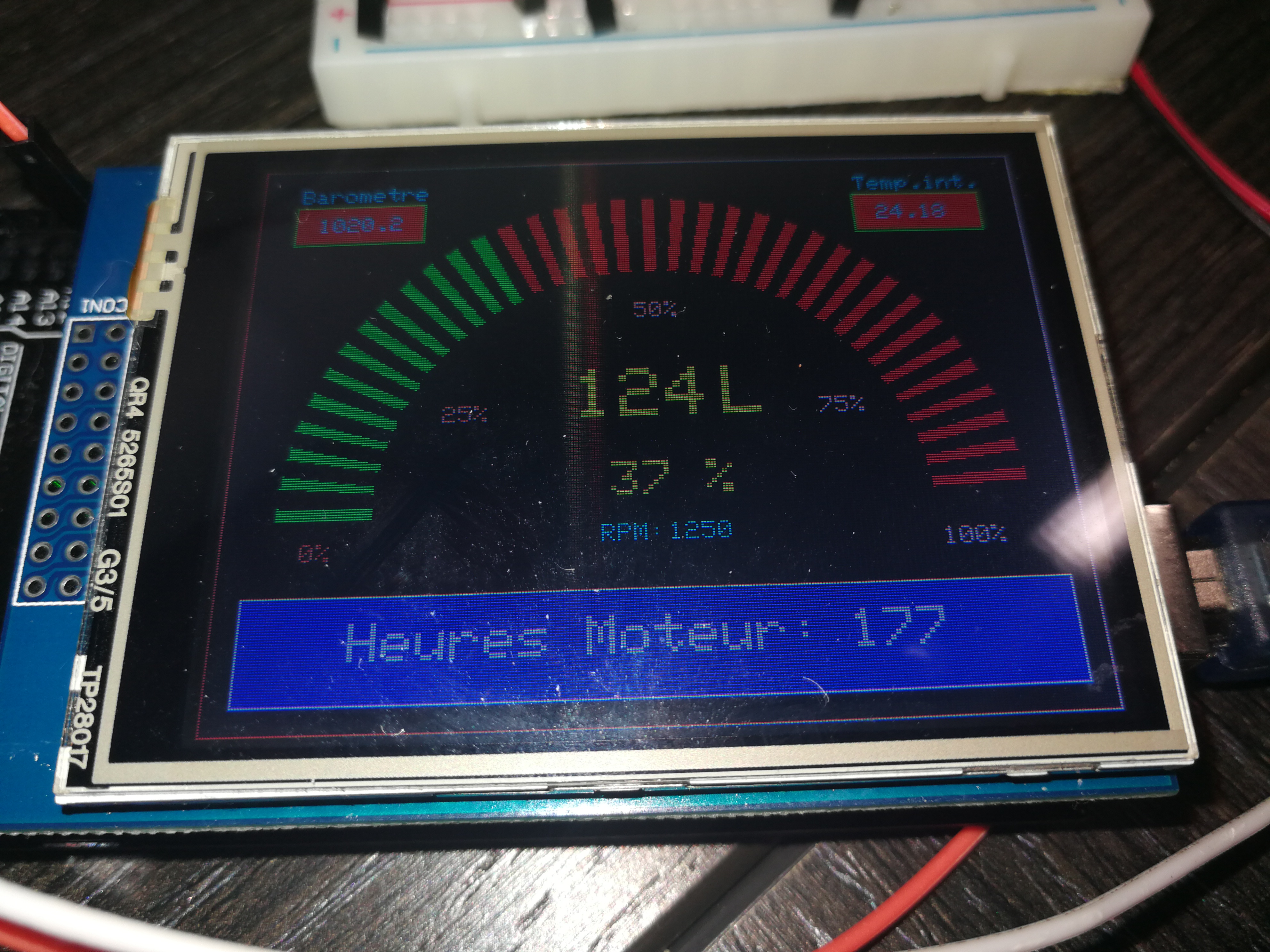 SCHNAPS - Arduino : Jauge FUEL